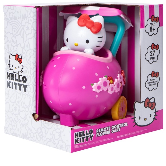 Hello Kitty | Toys | Hello Kitty Remote Control Flower Cart Pink | Poshmark